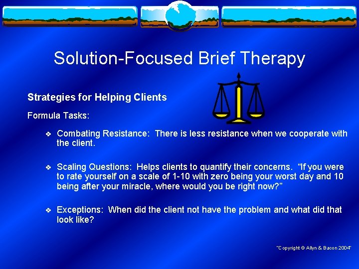 Theories of Counseling SolutionFocused Brief Therapy Power Point