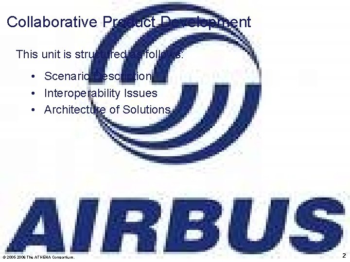 CI 2 The ATHENA Interoperability Framework Module 3