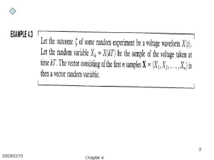 Chapter 4 Multiple Random Variables 4 1 Vector
