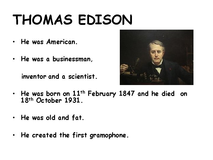 Famous people from the past Quiz by the