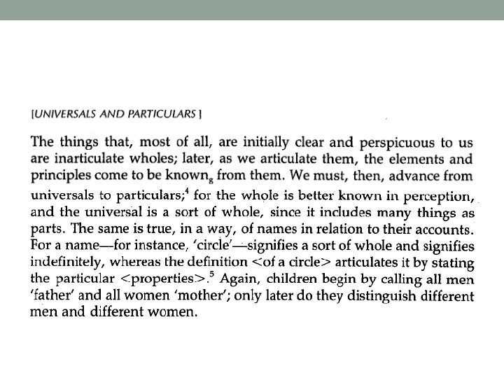Introduction Contd Aristotles Metaphysics Begins 21 25 Metaphysics