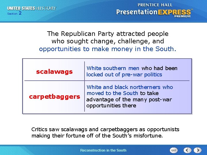 Chapter Section 2 25 Section 1 Objectives Explain