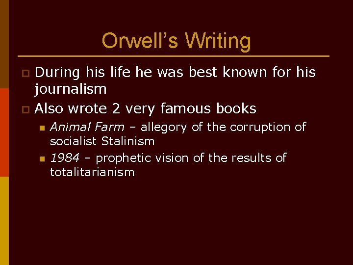 1984 Introduction and Background Who controls the past