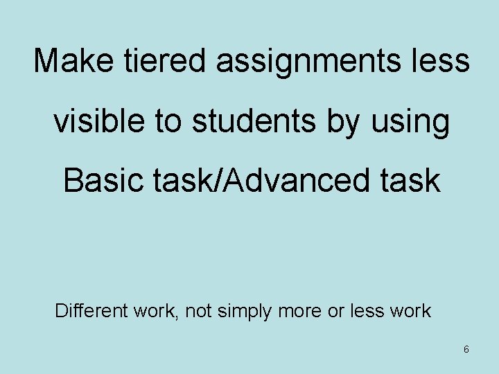Differentiated Instruction Strategies Tiering Using Blooms 1 What