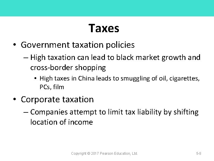 Political Legal and Regulatory Environments Chapter 5 Global
