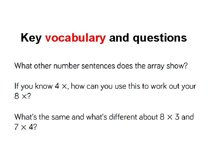 Year 3 Spring Block 1 Multiplication and Division Year 3 Spring Block 1 Multiplication and Division