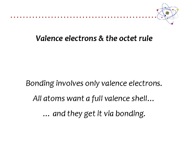 Lecture 7 Chemical bonding Lecture 7 Topics 1