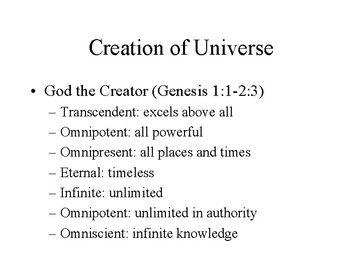 Bible Study for PrServants The Big Idea Of