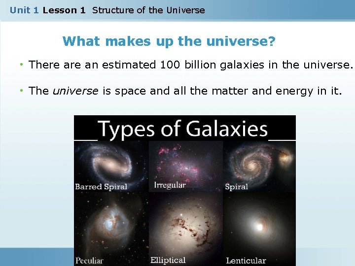 Big Idea The Sun is one of billions