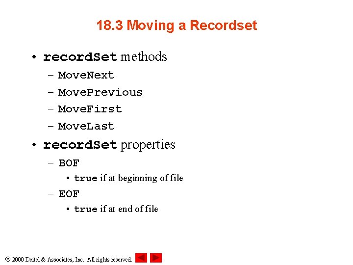 Chapter 18 Dynamic HTML Data Binding with Tabular