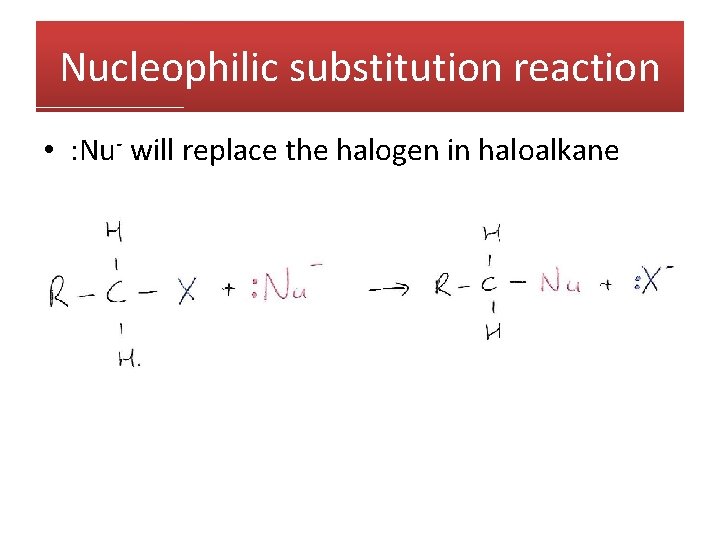 Haloalkanes Learning Objectives 1 Understand reactivity of haloalkanes