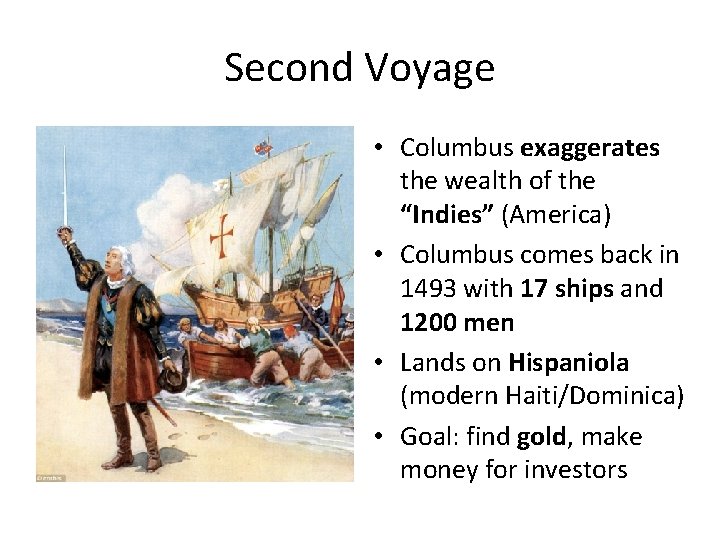 DISCOVERY Day 3 Columbus and First Contact American