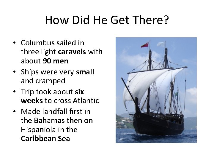 DISCOVERY Day 3 Columbus and First Contact American