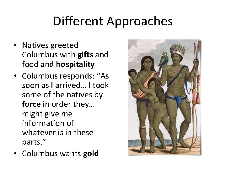 DISCOVERY Day 3 Columbus and First Contact American