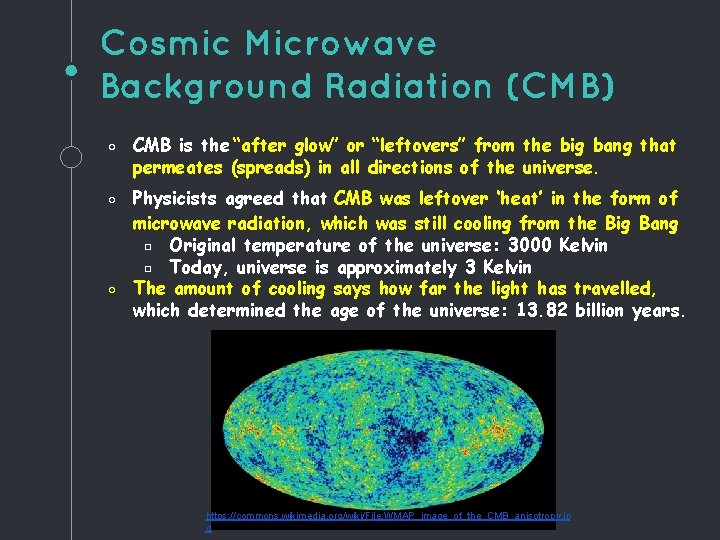 Evidence for the Big Bang Theory Have your