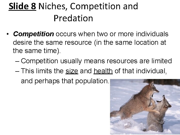Slide 1 1 2 Ecosystems By studying ecosystems