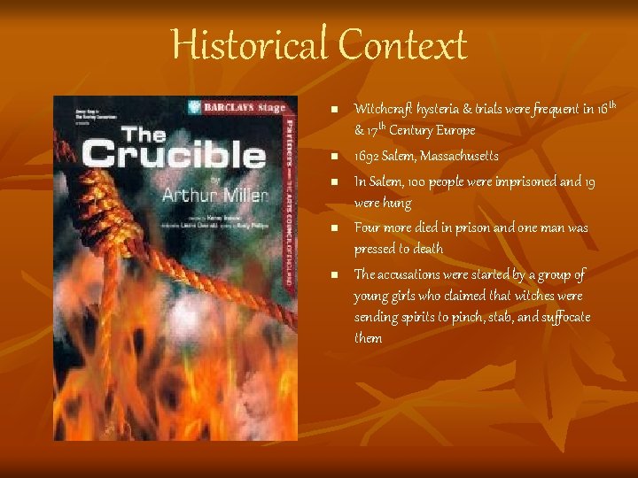 The Crucible America claims to be a country