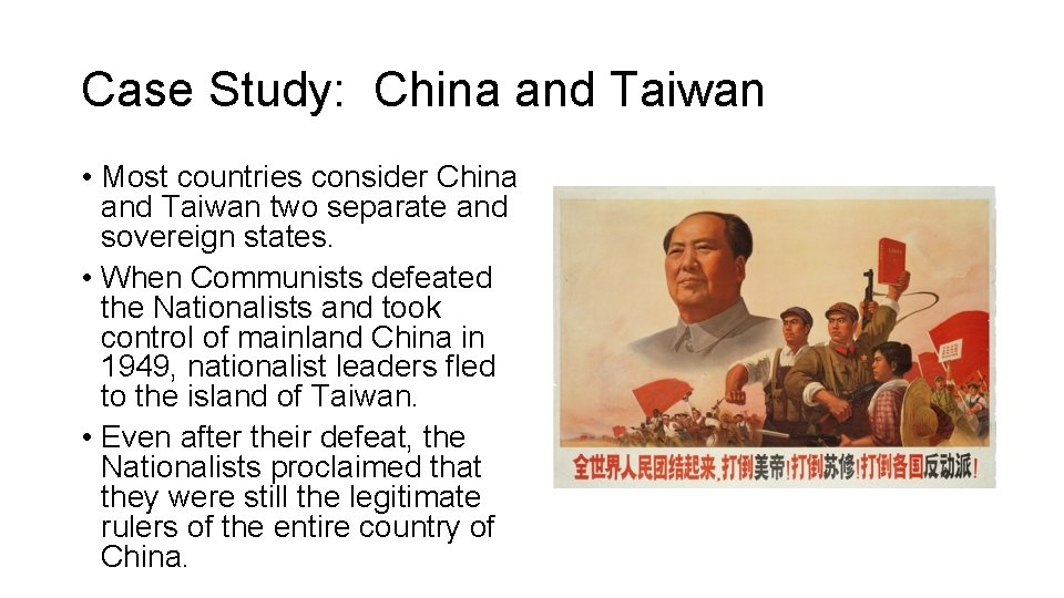 Political Organization of Space Mr Websters Class State