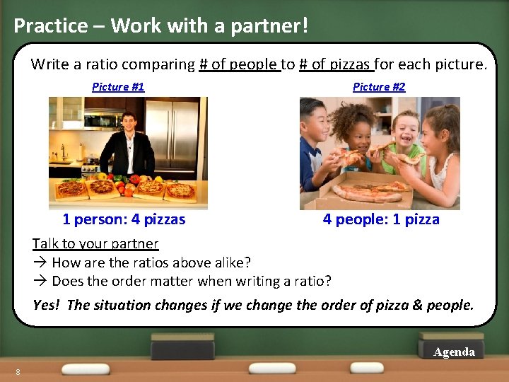 Introduction to Ratios 1 Warm Up OBJECTIVE Students