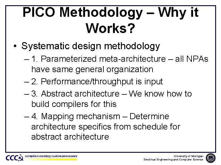 Compilerdirected Synthesis of Programmable Loop Accelerators Kevin Fan
