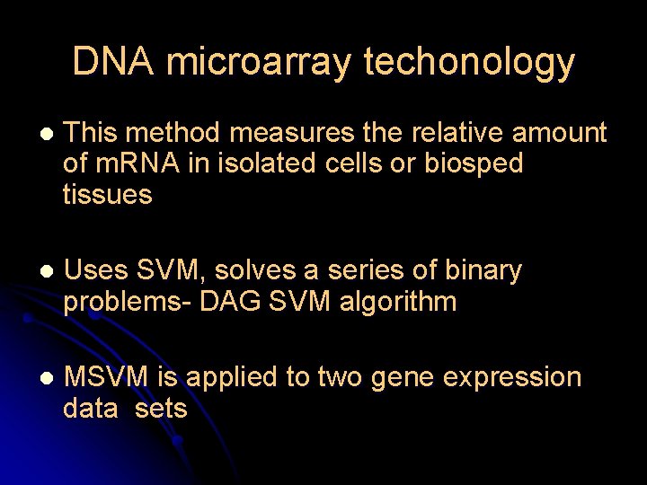 Classification of multiple cancer types by multicategory support