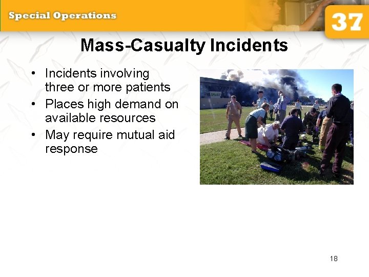 37 Special Operations 1 Cognitive Objectives 1 of