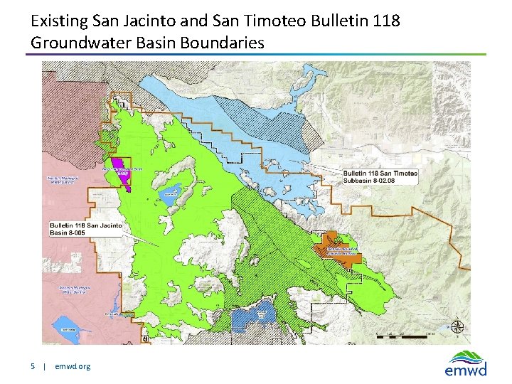 Groundwater Sustainability Agency Update and Bulletin 118 Boundary