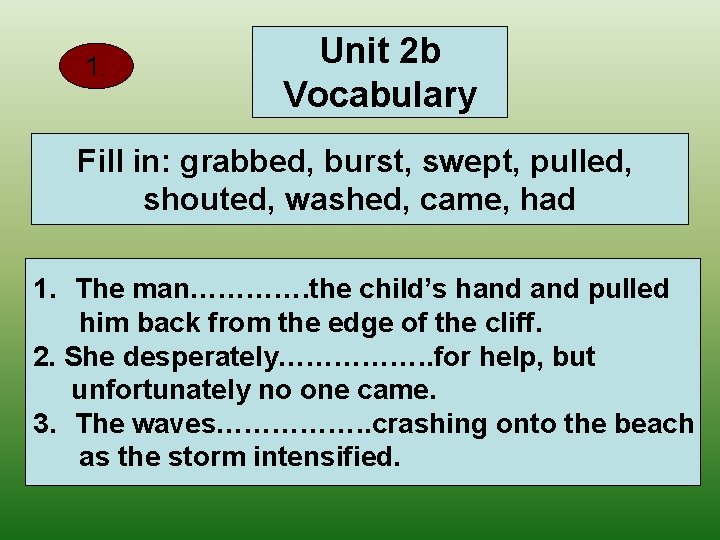 English 33101 Module 2 Unit 2 b Practice