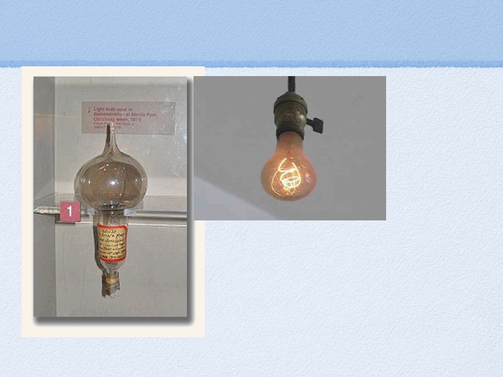 Alexander Graham Bell and Thomas Edison Objective By