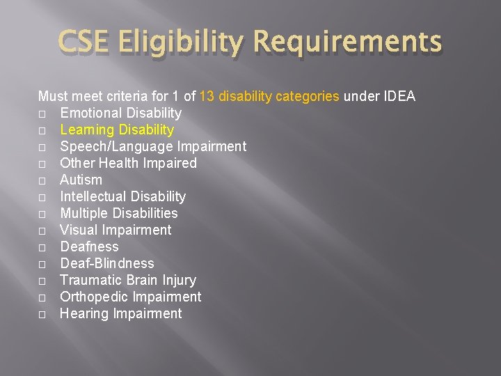 SPECIAL EDUCATION OVERVIEW PELHAM PUBLIC SCHOOLS Mrs Rosemary