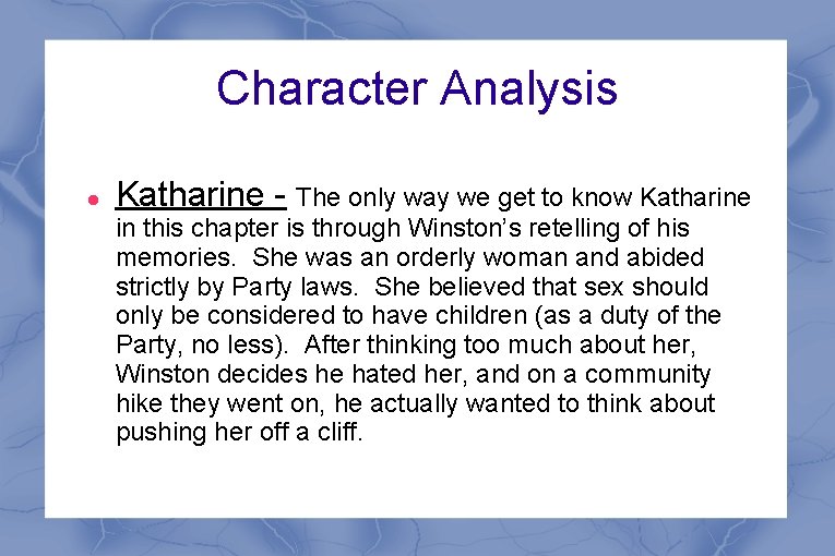 1984 Book 2 Chapter 3 Sean Richardson P4