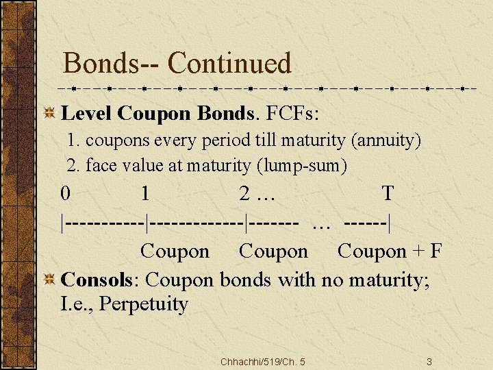 How to Value Bonds and Stocks Bonds 0