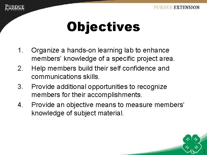 SkillaThon 1 Objectives 1 2 3 4 Organize