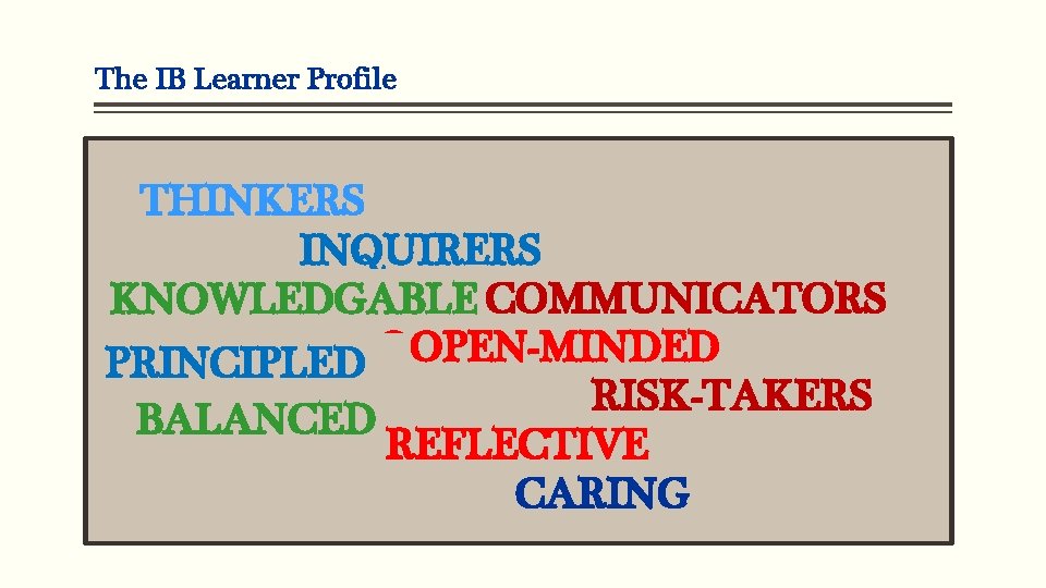 INTERNATIONALISM IS IT PREPARING PEACEFUL AND BETTER GENERATIONS
