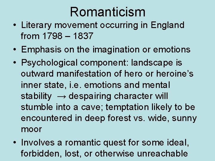 A Brief History of the British Novel Don