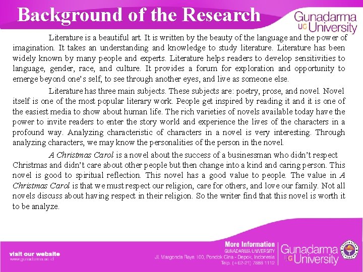 A Character Analysis on Ebenezer Scrooge in the