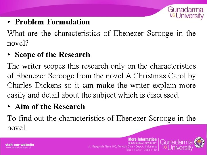 A Character Analysis on Ebenezer Scrooge in the