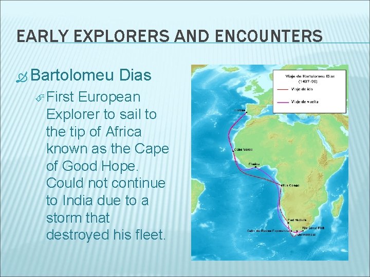 Global History I Spiconardi THE AGE OF EXPLORATION