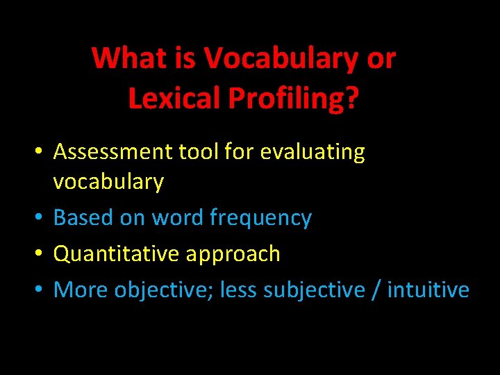 Assessing Vocabulary Development in Upper Elementary Writing Brock
