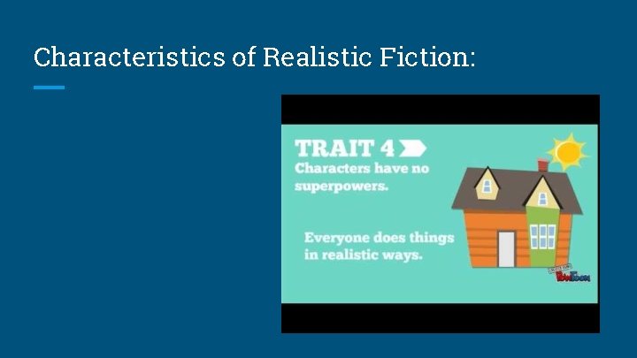 GENRE PRESENTATION Monica Diaz Nicole Botruff Realistic Fiction