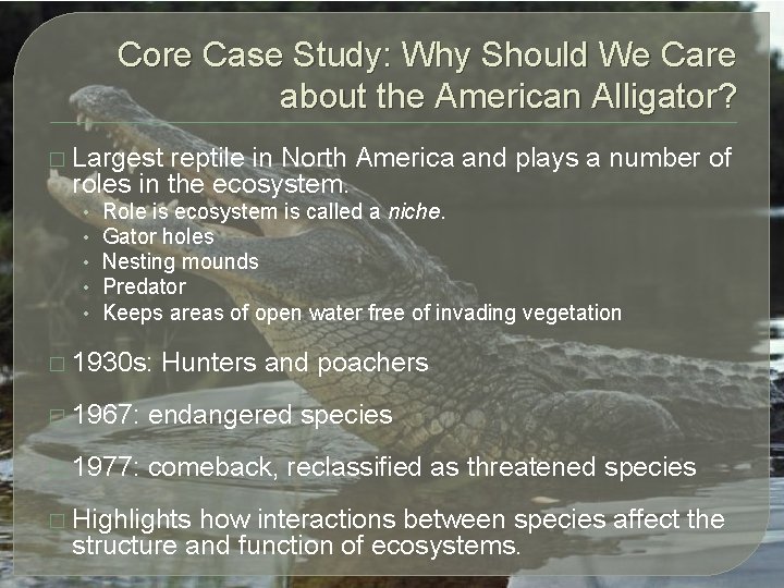 Biodiversity and Evolution Chapter 4 Miller and Spoolman
