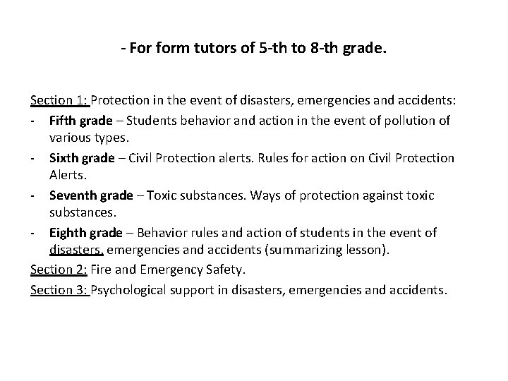 Public awareness and educational tools to reduce disaster