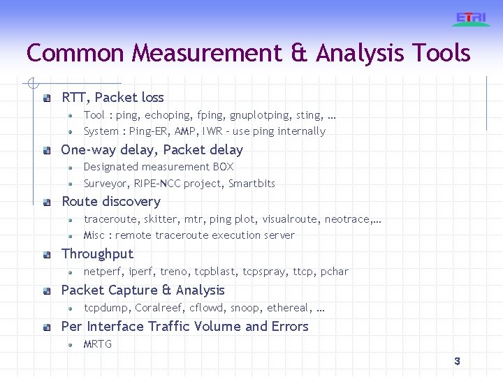 Wise Traf View Flowbased Measurement and Analysis System