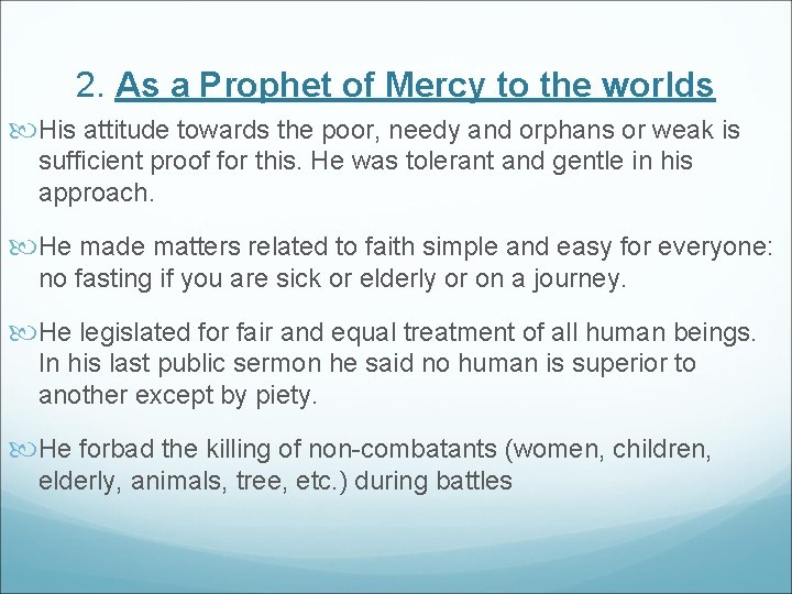 Brief Story of Prophet Muhammad PBUH 1 As