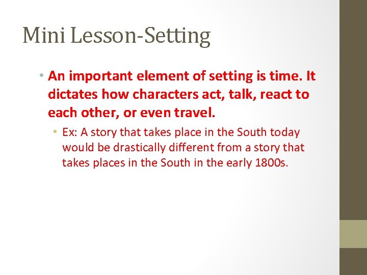 English Language Arts 9 September 17 18 2013