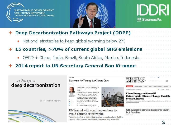 Deep Decarbonization Pathways in CA US World Main