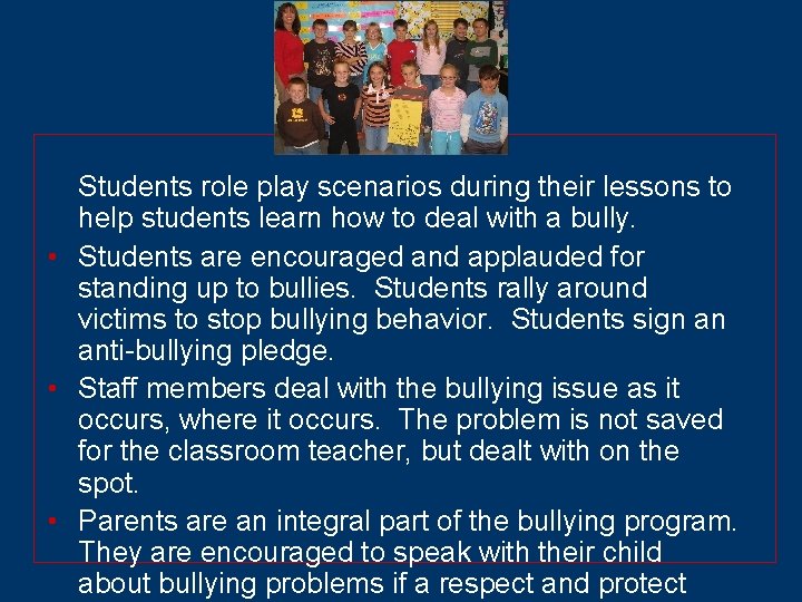 Bullying PreventionIncreasing Learning Through A Bully Free Environment