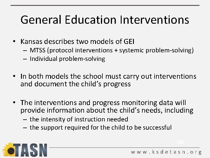 Initial Evaluation and Eligibility Determination Workshop Part 1