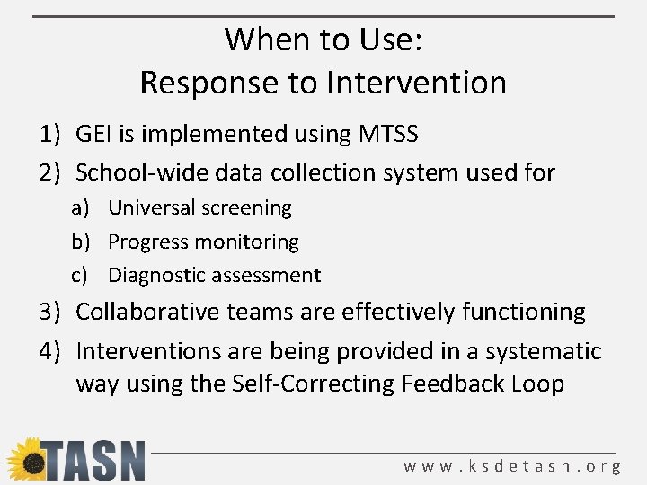 Initial Evaluation and Eligibility Determination Workshop Part 1