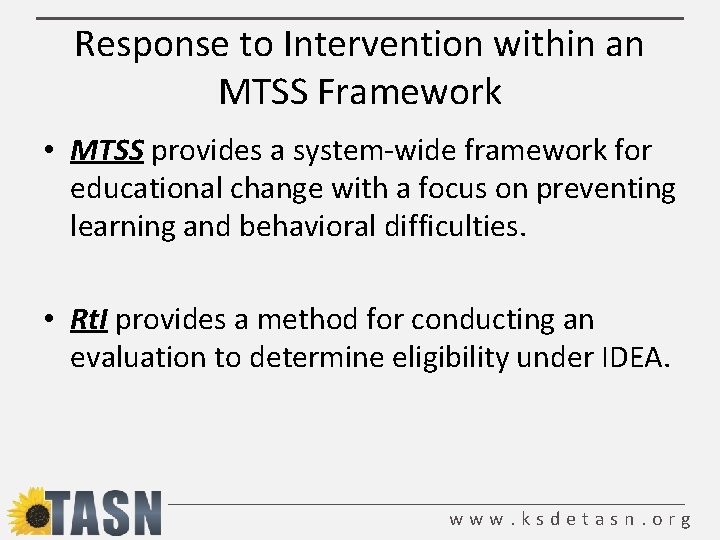 Initial Evaluation and Eligibility Determination Workshop Part 1